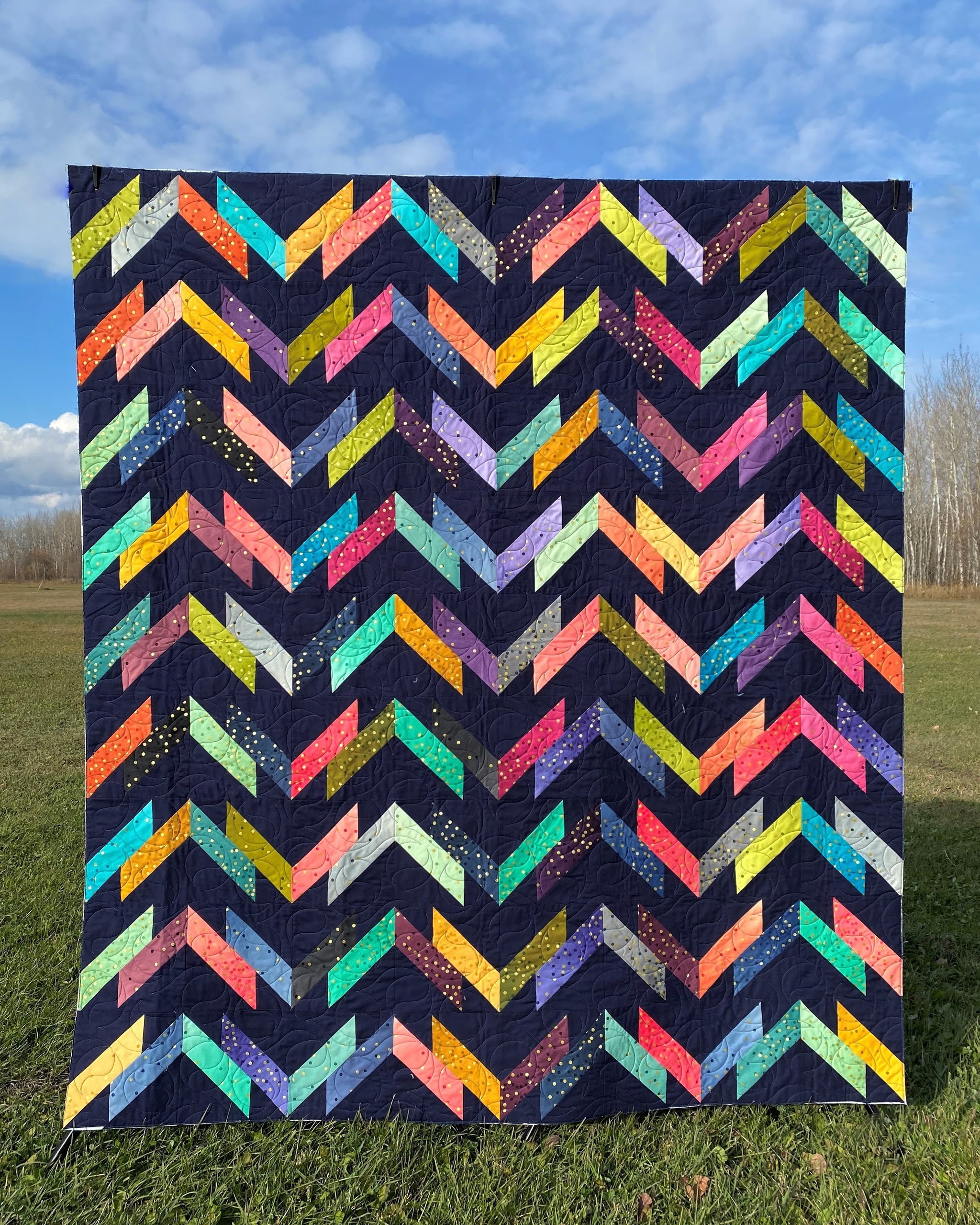 Washboard Road PDF Quilt Pattern – Highway 10 Designs