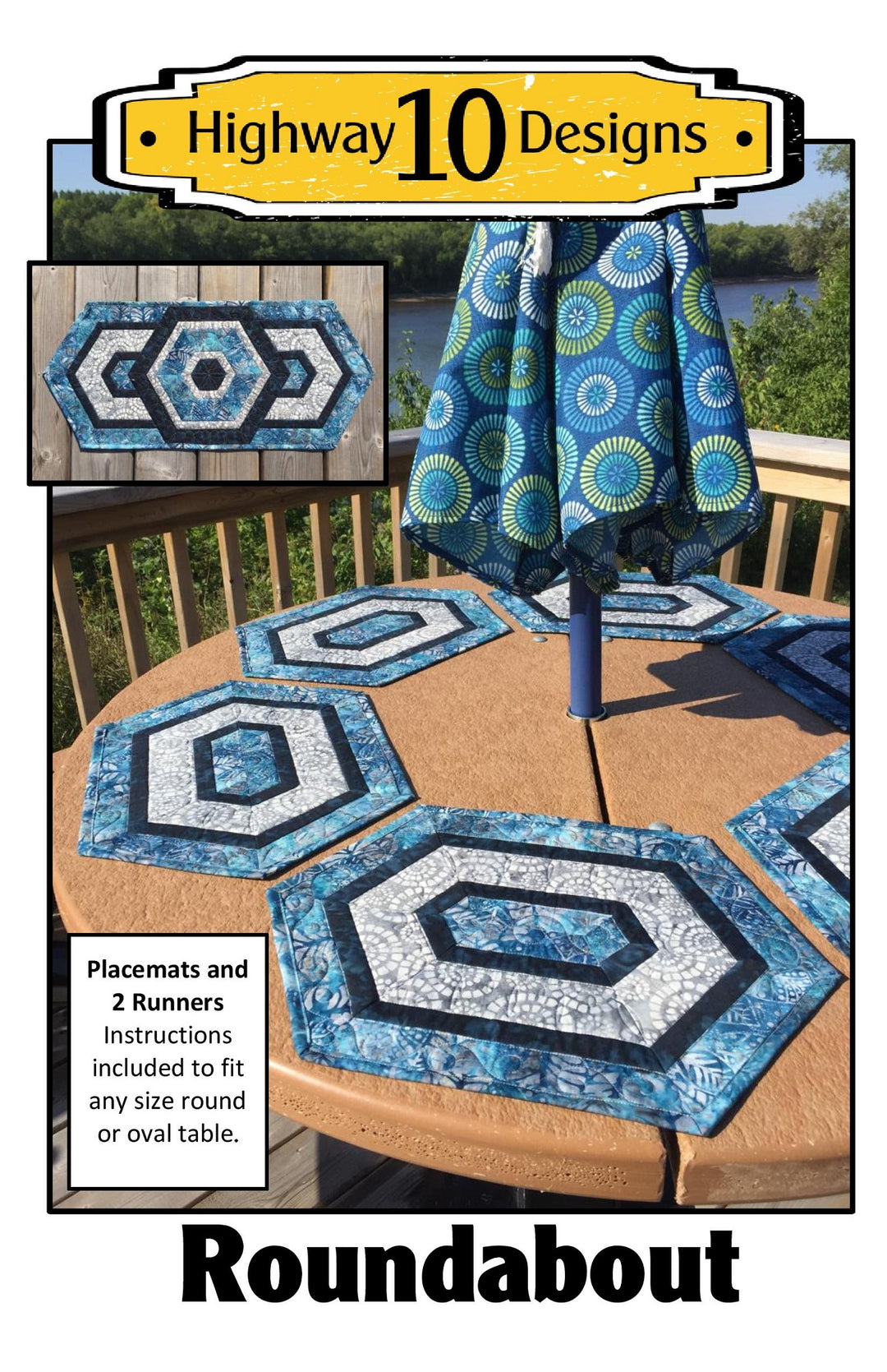 Roundabout PDF Quilt Pattern – Highway 10 Designs