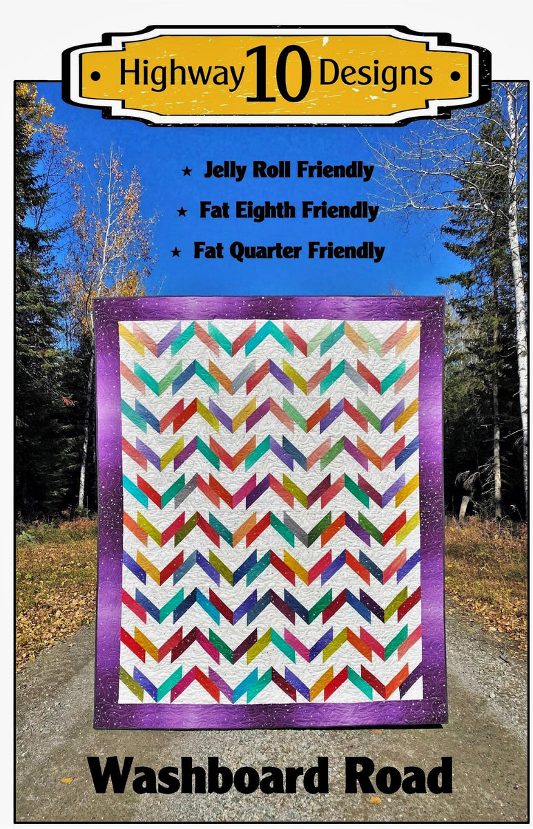 Washboard Road PDF Quilt Pattern – Highway 10 Designs